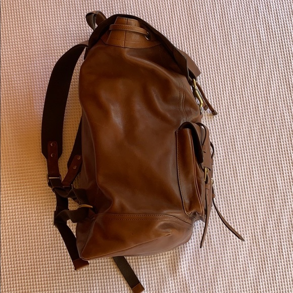 Coach | Bags | Coach Brown Leather Backpack | Poshmark